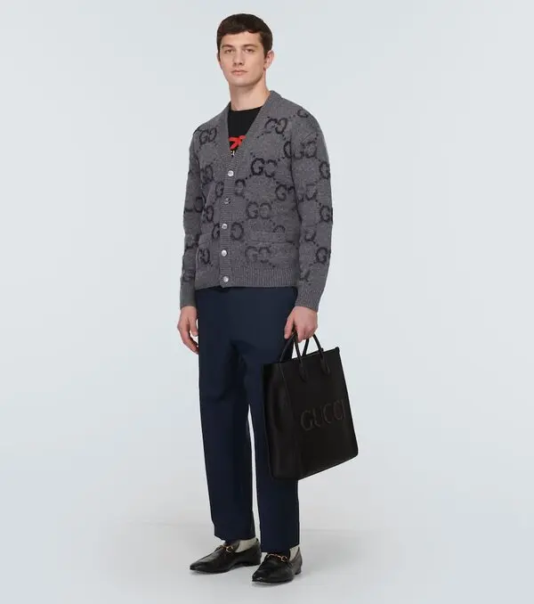 Gucci Medium Leather Tote Bag