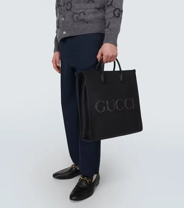 Gucci Medium Leather Tote Bag