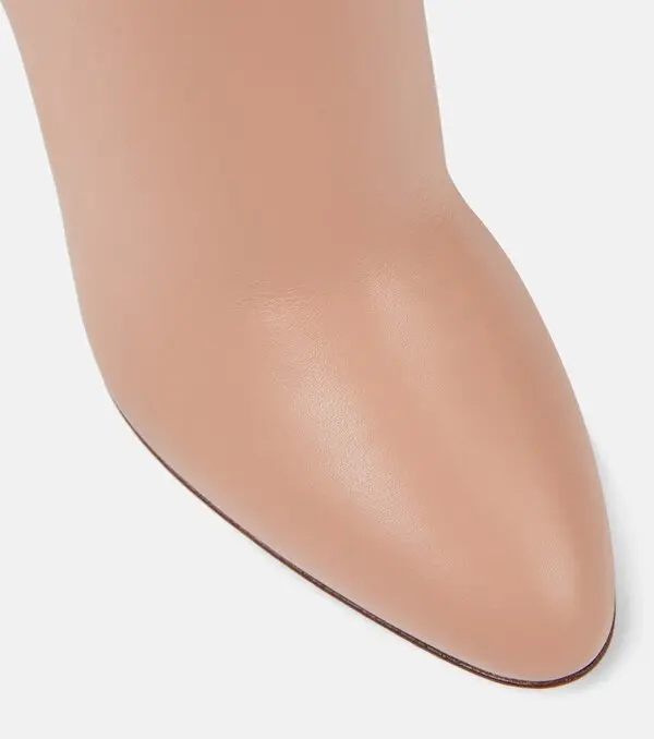 Valentino Garavani Vlogo Signature 105 Leather Over-the-knee Boots