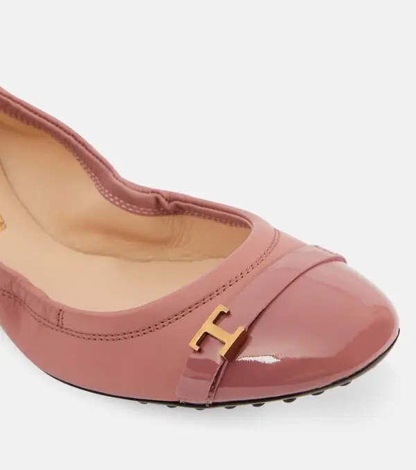 TOD'S Dee Leather Ballerinas