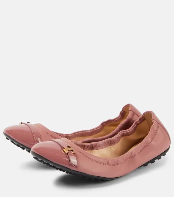 TOD'S Dee Leather Ballerinas