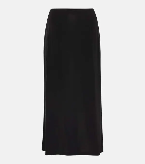 Vince Jersey Midi Skirt