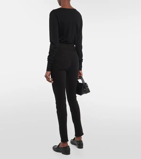 Citizens Of Humanity Jayla High-rise Skinny Jeans - Black