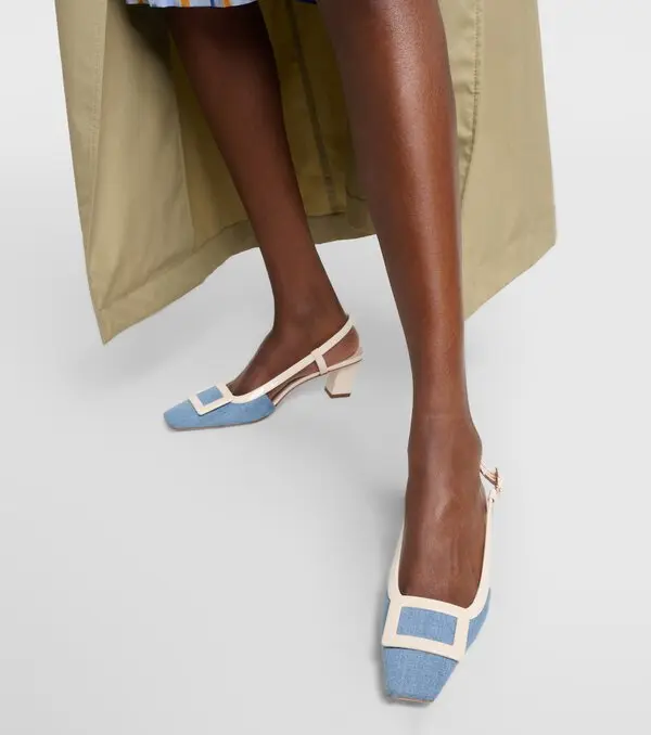 ROGER VIVIER Belle Vivier Slingback Pumps By
