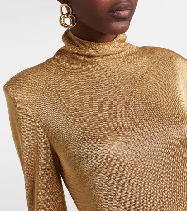 TOM FORD Turtleneck Gown