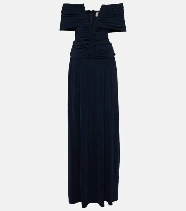 Magda Butrym Off-shoulder Midi Dress