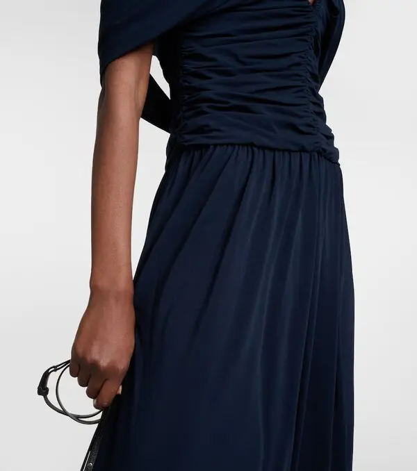 Magda Butrym Off-shoulder Midi Dress - Blue