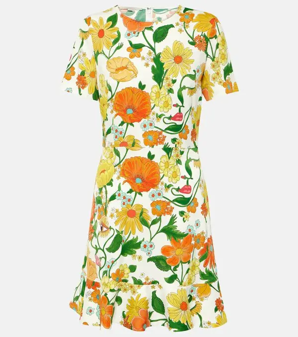 Stella McCartney Floral Minidress - Multicoloured
