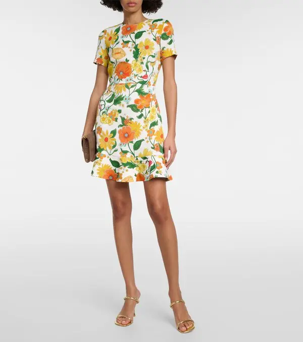 Stella McCartney Floral Minidress - Multicoloured