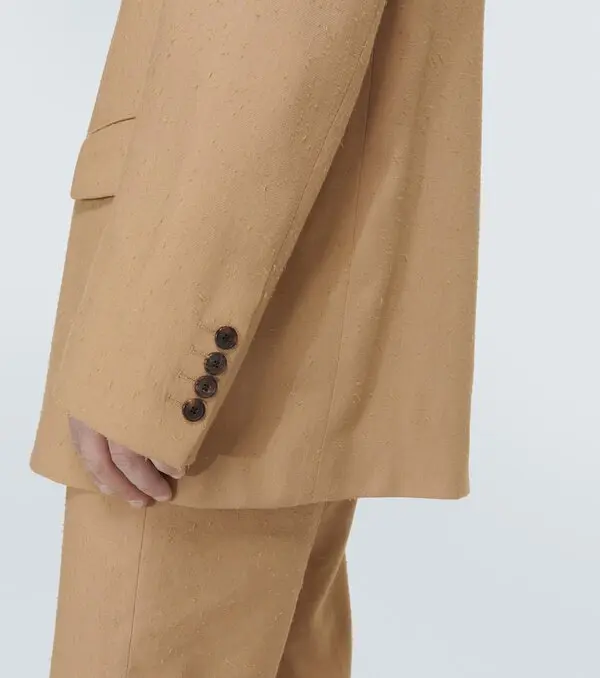 Dries Van Noten Bishop Bis Belted Blazer