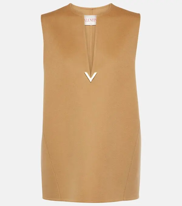 Valentino Garavani Wool And Cashmere Top