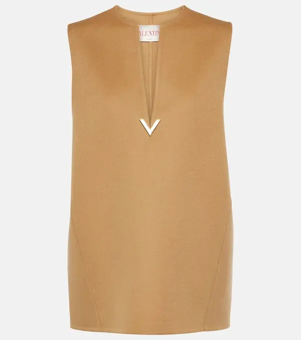Valentino Garavani Wool And Cashmere Top