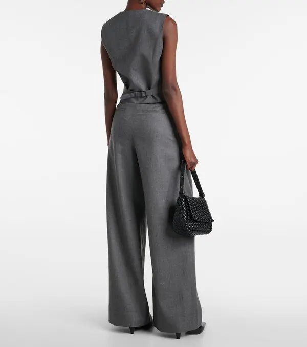 Wardrobe.NYC Single-breasted Vest - Black