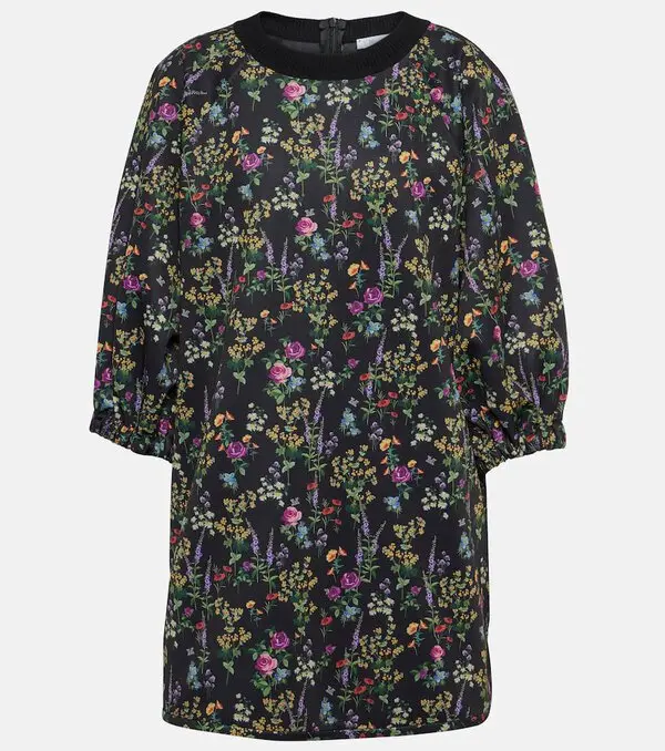 Max Mara Billy Floral Minidress