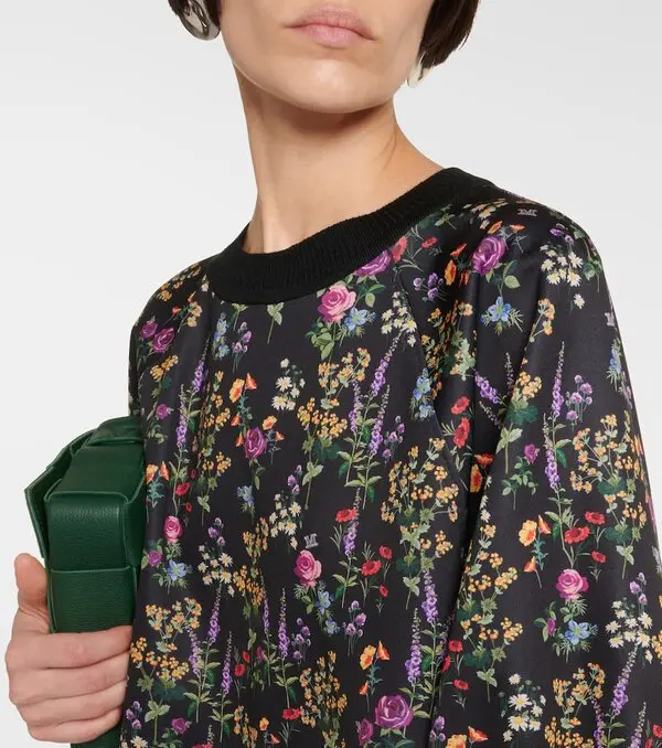 Max Mara Billy Floral Minidress