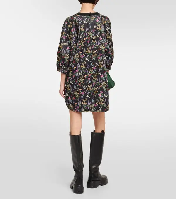Max Mara Billy Floral Minidress