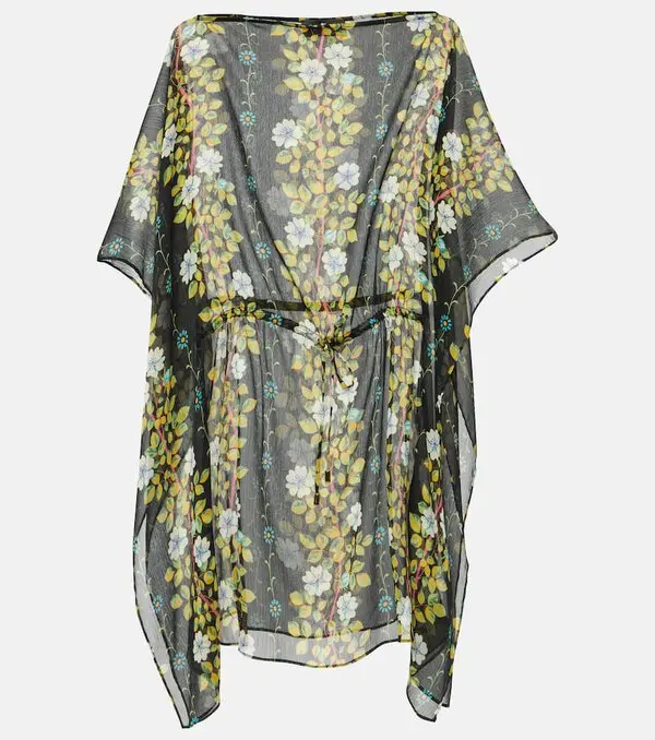Etro Printed Midi Dress - Black