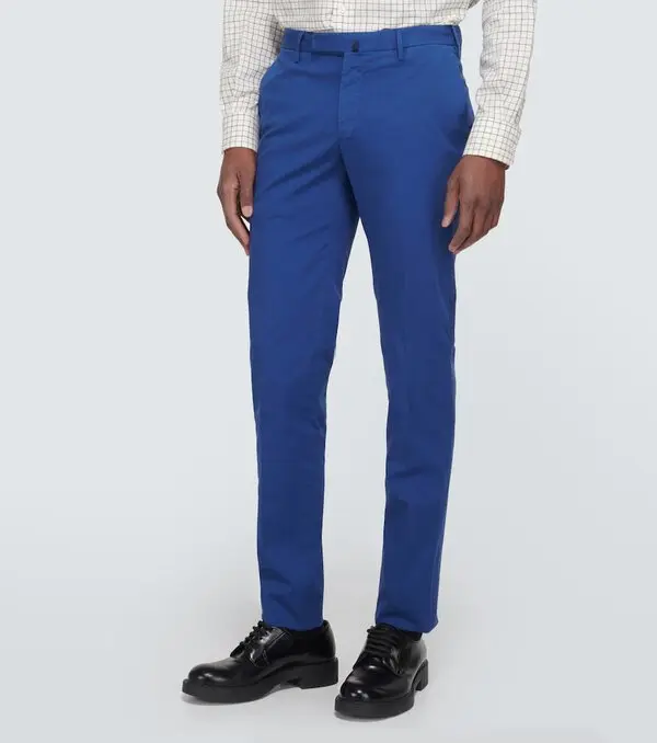SLOWEAR Cotton-blend Pants - Blue