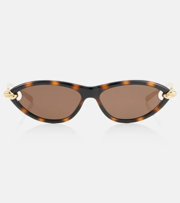 Bottega Veneta Cat Eye Sunglasses - Brown