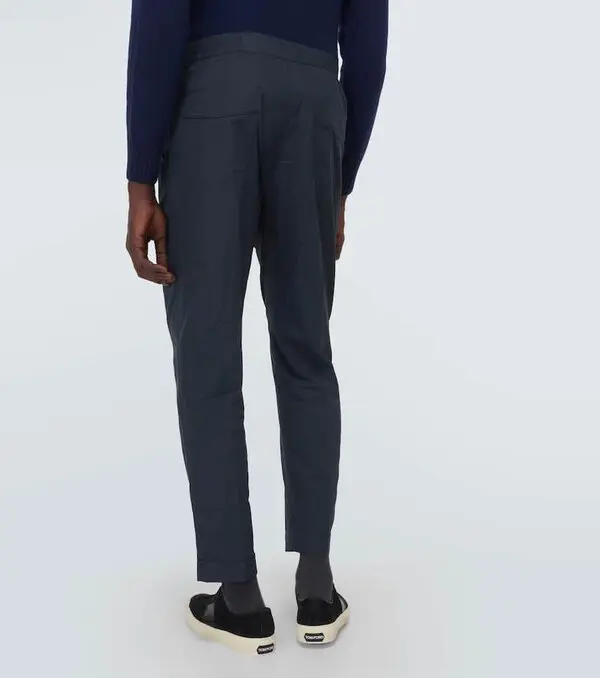 TOM FORD Cotton And Silk Straight Pants