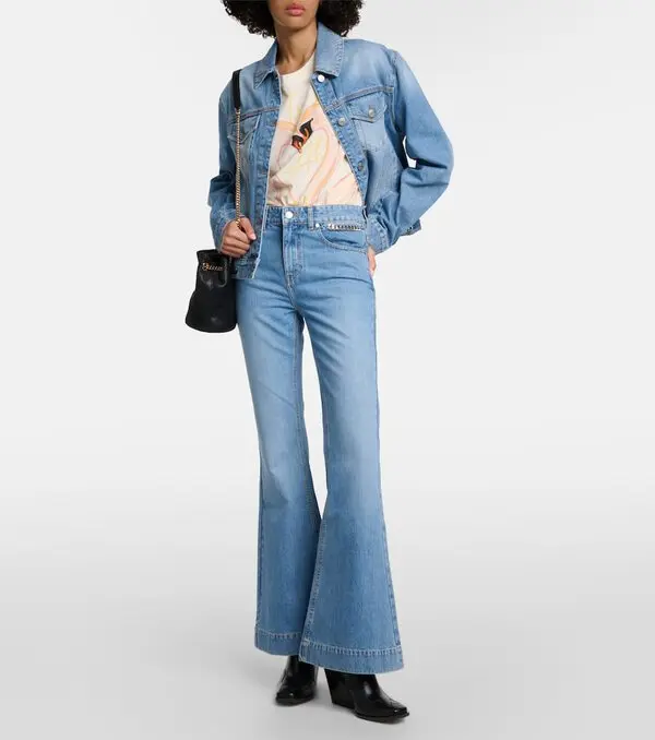 Stella McCartney High-rise Flared Jeans