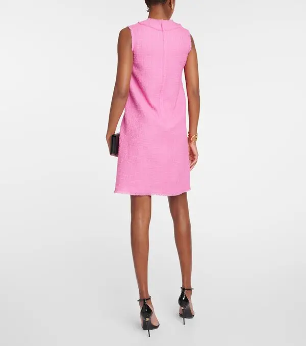 Dolce & Gabbana Dg Tweed Minidress