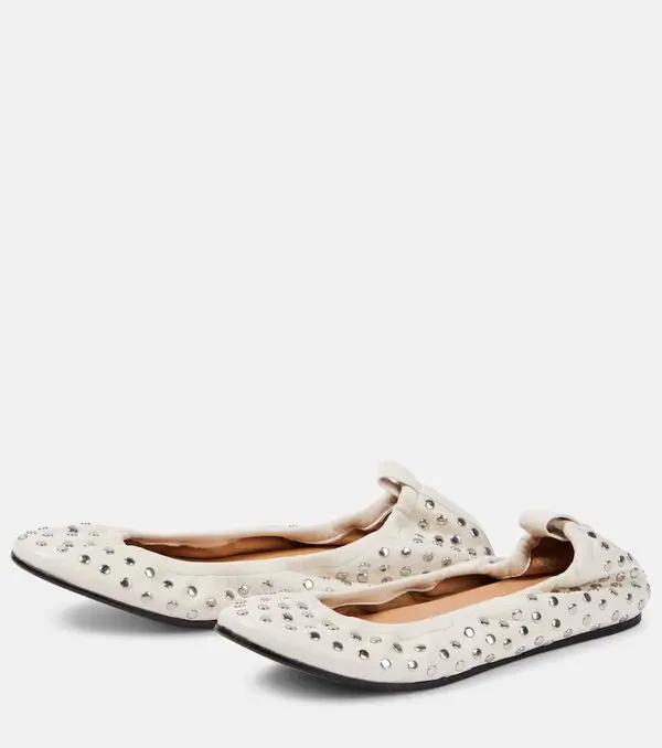 Isabel Marant Belna Leather Ballerinas