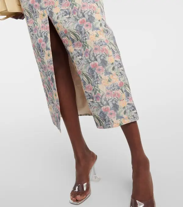 MARKARIAN Ruched Off-shoulder Midi Dress