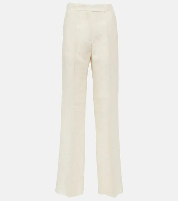 Valentino Garavani High-rise Wide-leg Pants