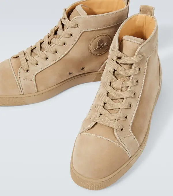 CHRISTIAN LOUBOUTIN Louis High-top Sneakers - Beige