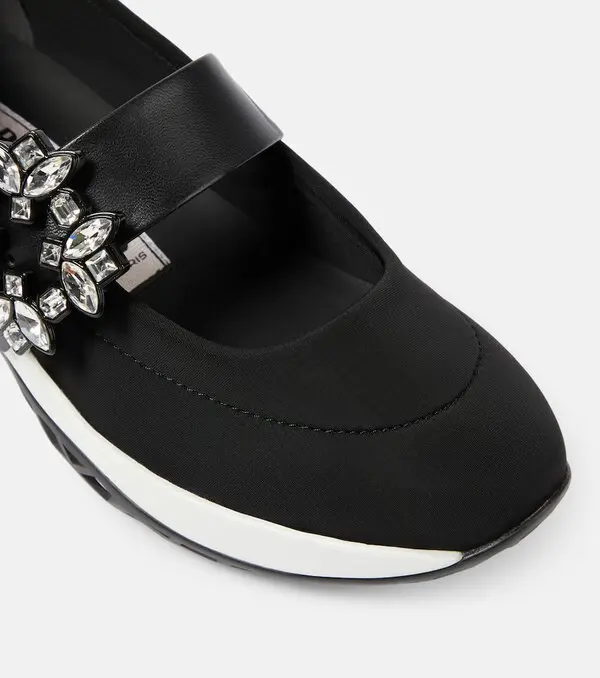 ROGER VIVIER Viv' Match Sneakers - Black