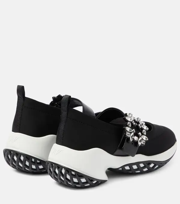 ROGER VIVIER Viv' Match Sneakers - Black
