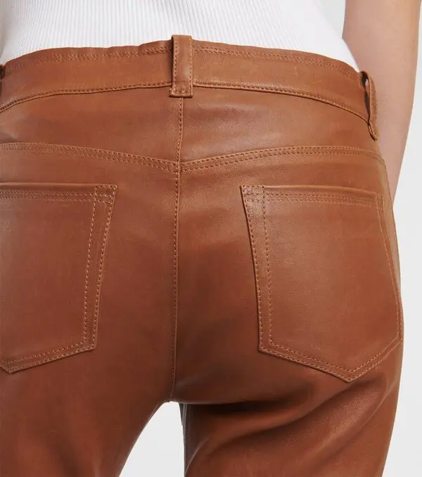 Stouls Dean 22 Leather Flared Pants