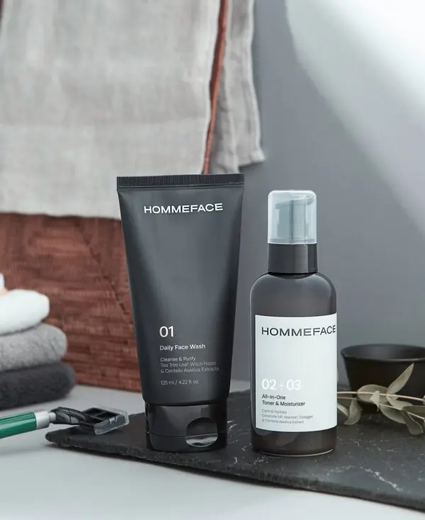 HOMMEFACE 2-step Daily Skincare Set