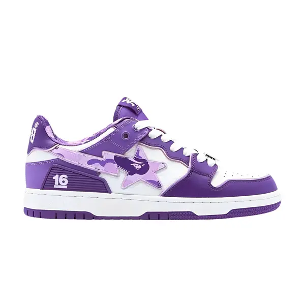 BAPE Sk8 Sta Taipei 16th Anniversary Sneakers - Purple