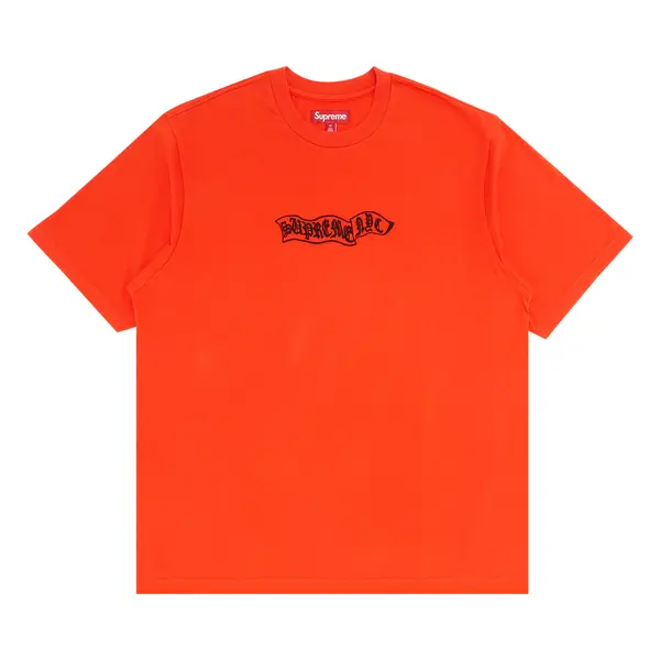 Supreme Banner Short-sleeve Top - Orange