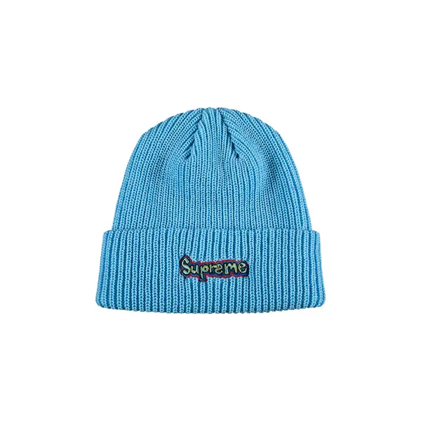 Supreme Gonz Logo Beanie - Blue