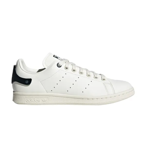 Adidas Stan Smith Utility Green Heel Tab - White