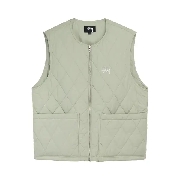 StÜssy Diamond Quilted Vest
