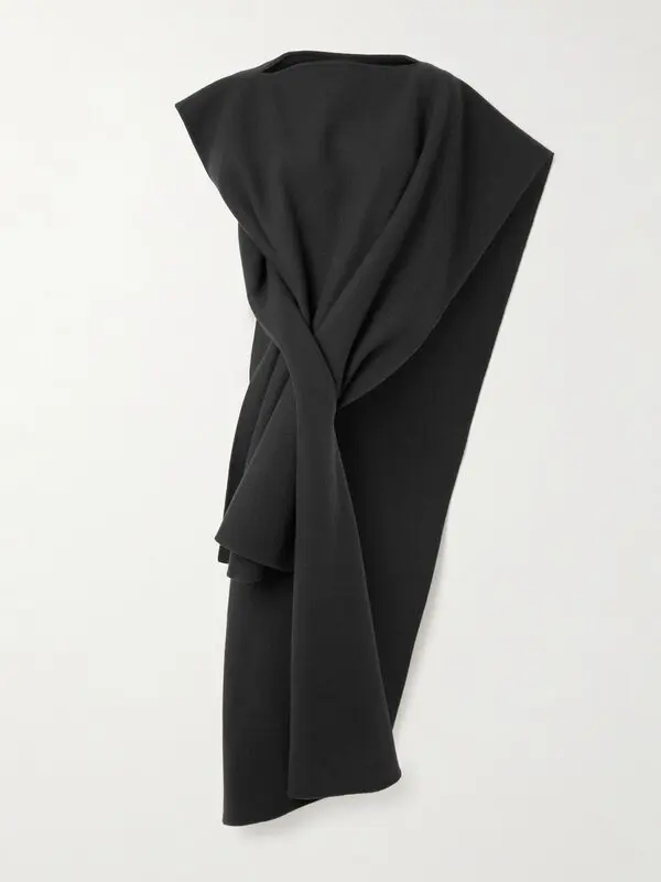 THE ROW Keran Cashmere Wrap - Black