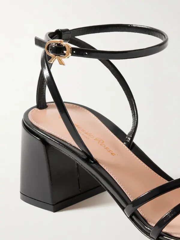 GIANVITO ROSSI Nuit 55 Leather Sandals