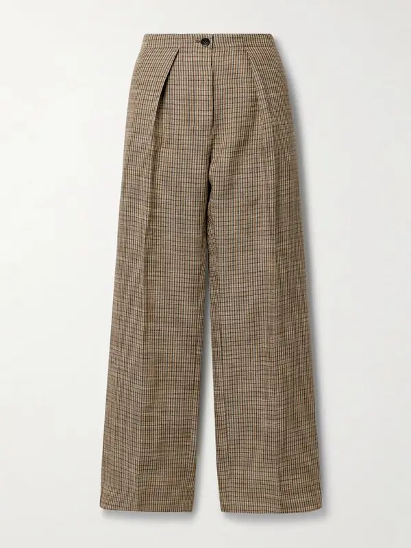 Acne Studios Pleated Wide-leg Pants