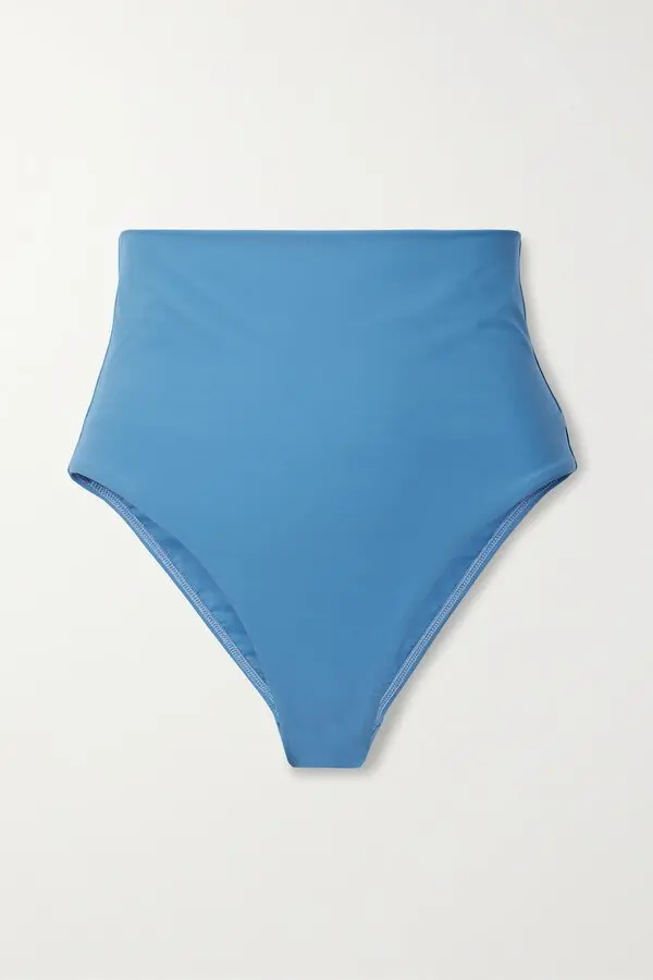 Bondi Born Net Sustain Faith Bikini Briefs - Blue