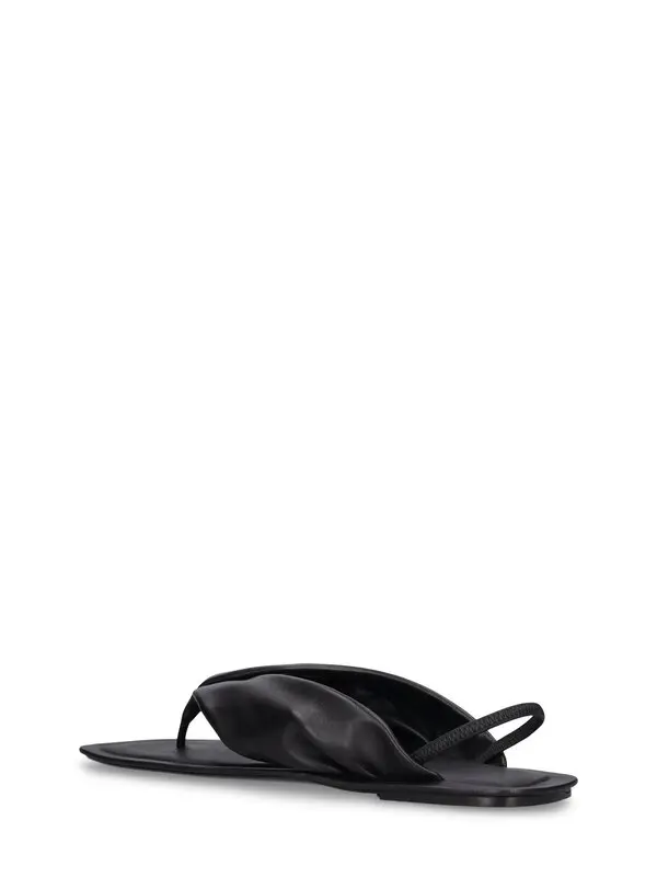 LOULOU STUDIO Sahado Leather Flat Sandals