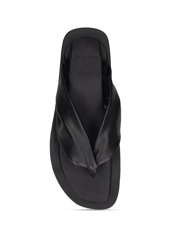 LOULOU STUDIO Sahado Leather Flat Sandals