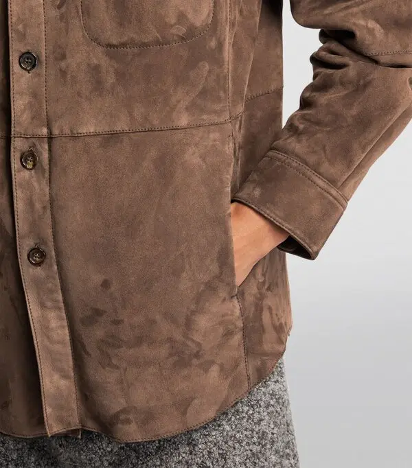 Giorgio Armani Suede Field Jacket