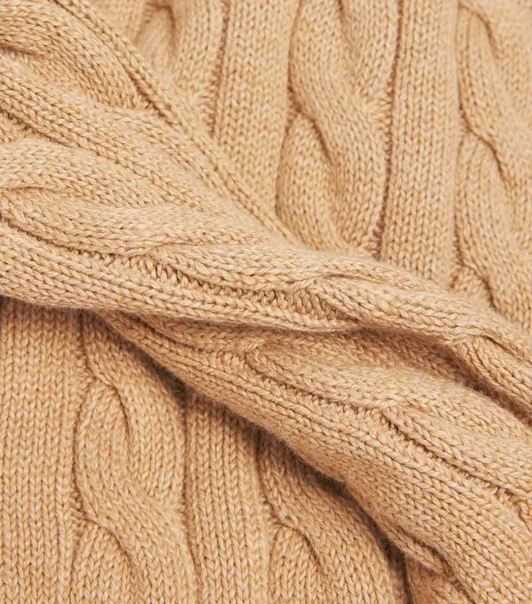 Polo Ralph Lauren Cotton Cable-knit Sweater - Brown