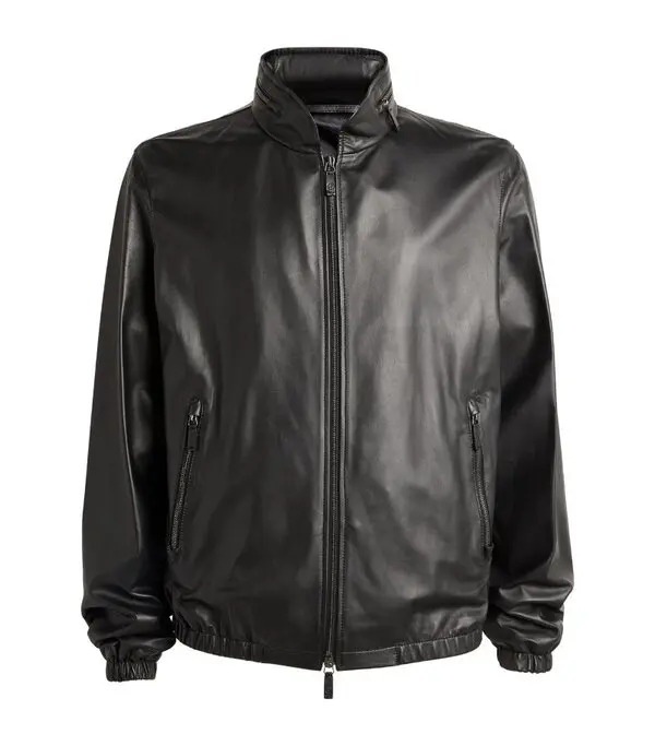 Giorgio Armani Leather Jacket