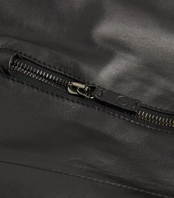 Giorgio Armani Leather Jacket