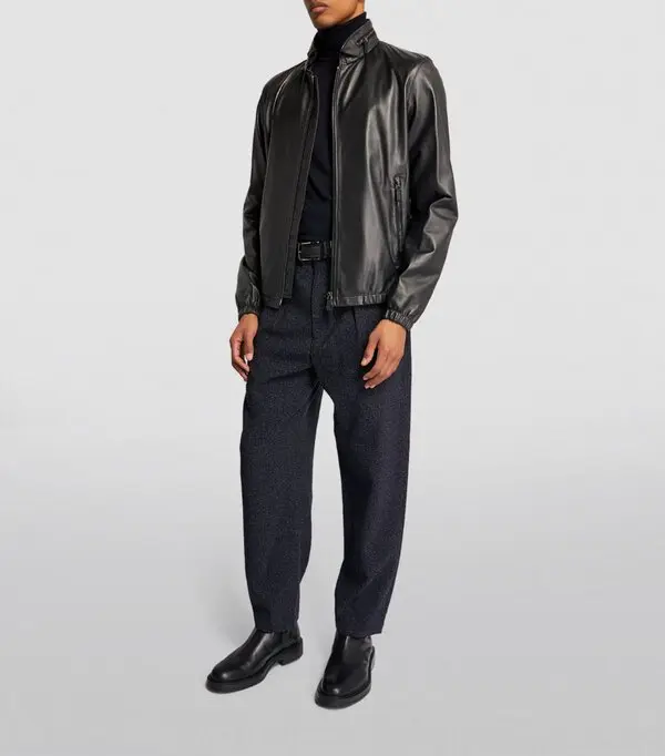 Giorgio Armani Leather Jacket